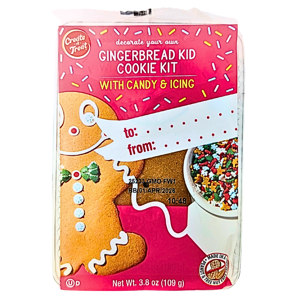 Gingerbread Kid Kit 3.8oz - 1 Pack | iWholesale Candy – iWholesaleCandy.ca