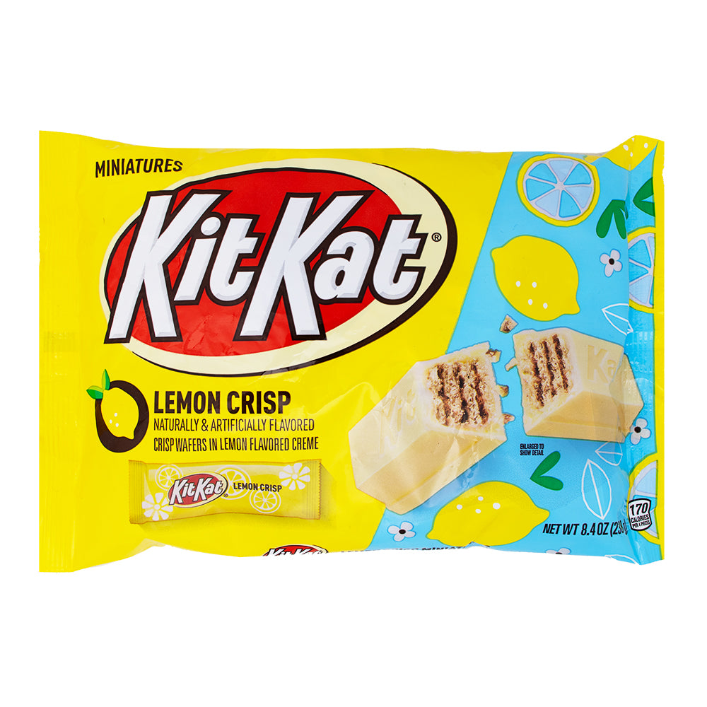 Kit Kat Miniatures Lemon Crisp 8.4oz - 24 Pack | iWholesalecandy.ca – iWholesaleCandy.ca