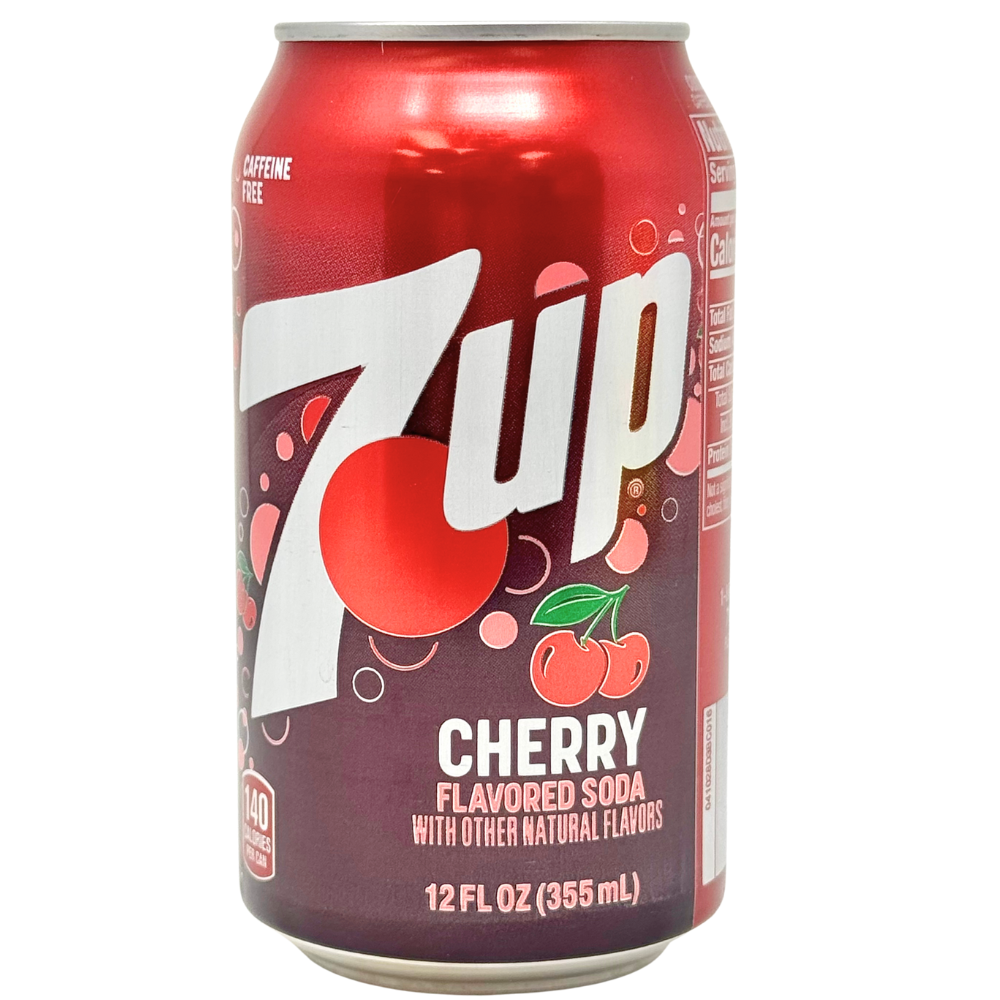 7UP Cherry USA 355ml - 12 Pack | iwholesale Candy – iWholesaleCandy.ca