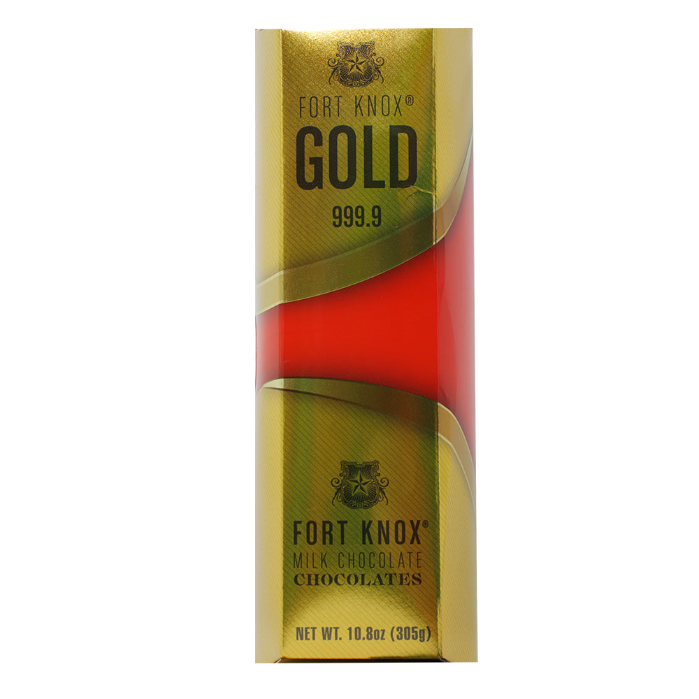 Fort Knox Gold Bar Chocolate 10.8oz - 6 Pack | Iwholesalecandy ...
