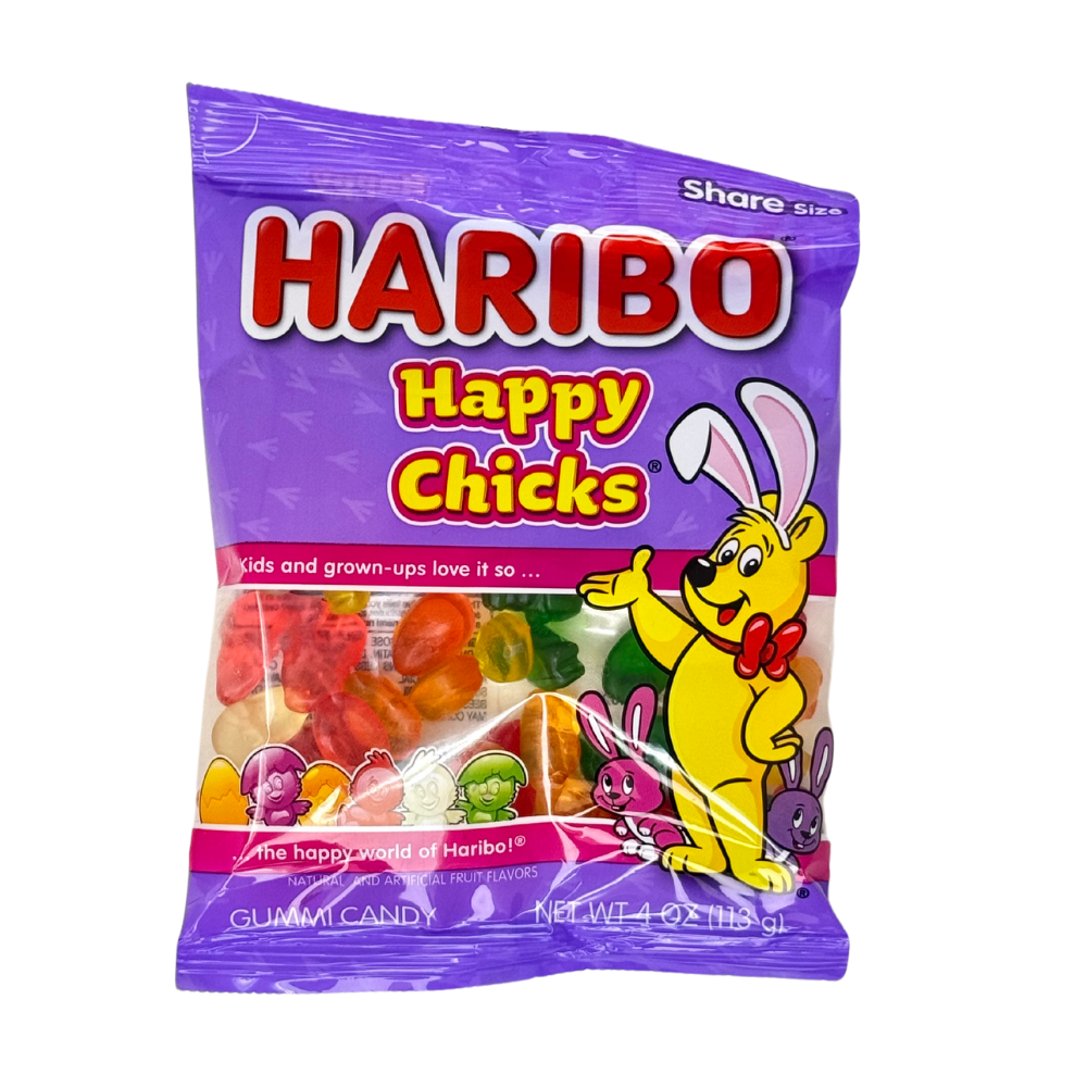 Haribo Happy Chicks 4oz - 12 Pack | iwholesale Candy – iWholesaleCandy.ca