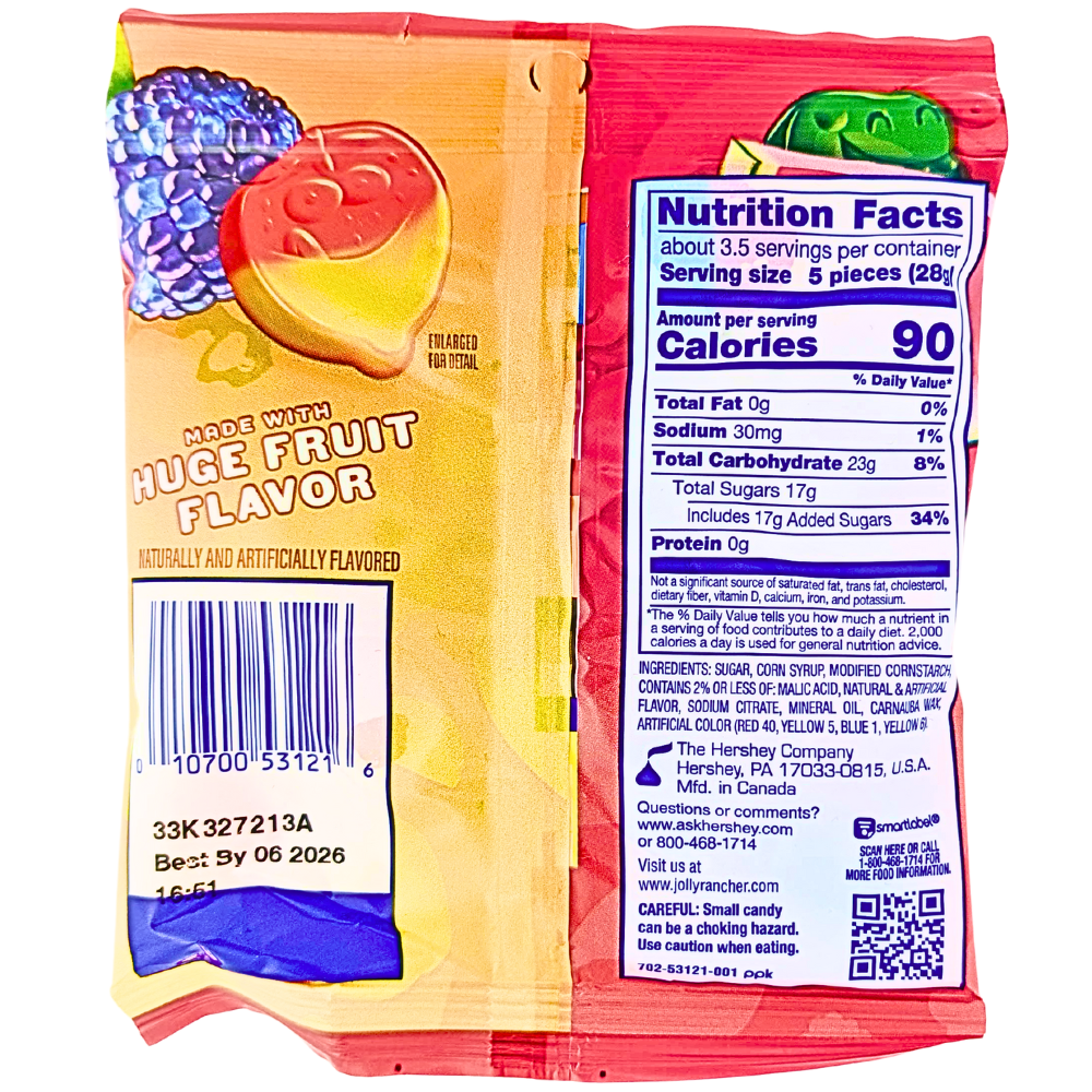 Jolly Rancher Misfits Gummies Candy 96g - 12 Pack | iwholesale Candy ...