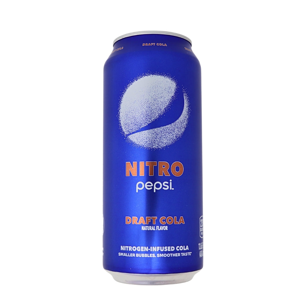 Pepsi Nitro Draft Cola 404mL 12 Pack | iWholesalecandy.ca ...
