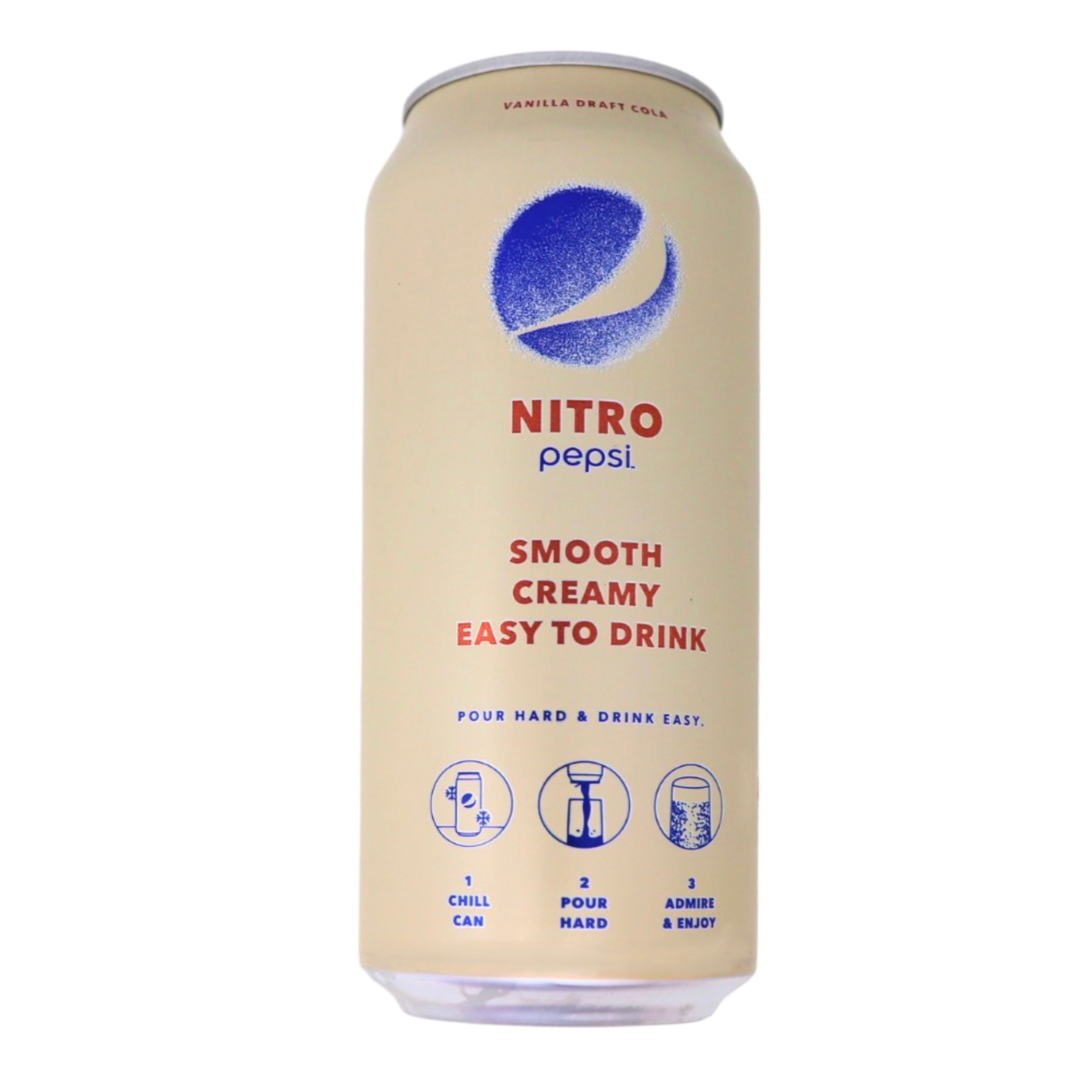 Pepsi Nitro Vanilla Draft Cola 404mL 12 Pack | iWholesalecandy.ca ...