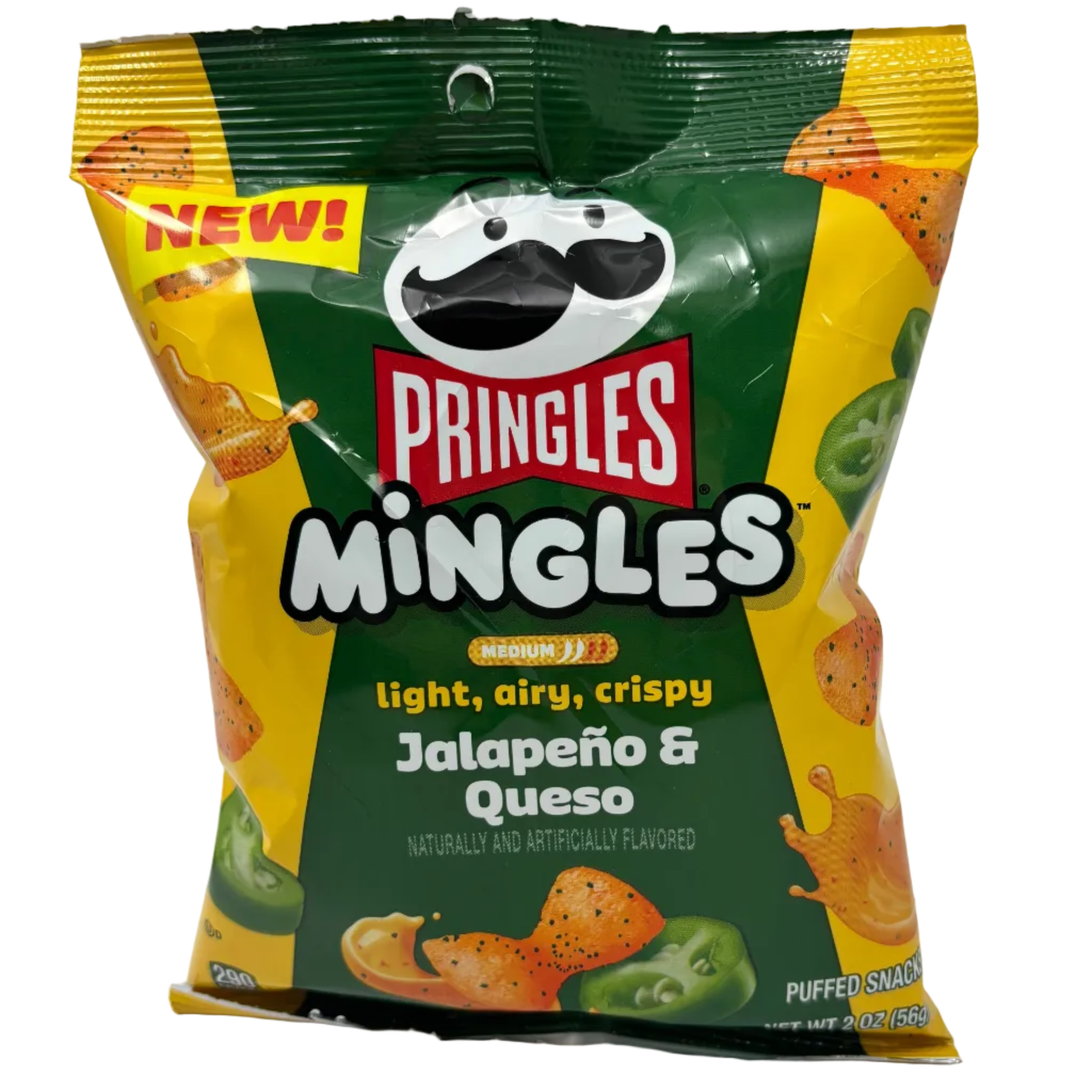 Pringles Mingles Jalapeno & Queso 2oz - 6 Pack | iWholesale Candy ...