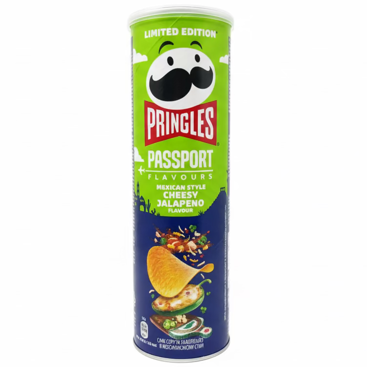 Pringles Passport Mexican Style Cheesy Jalapeno | iWholesaleCandy.ca