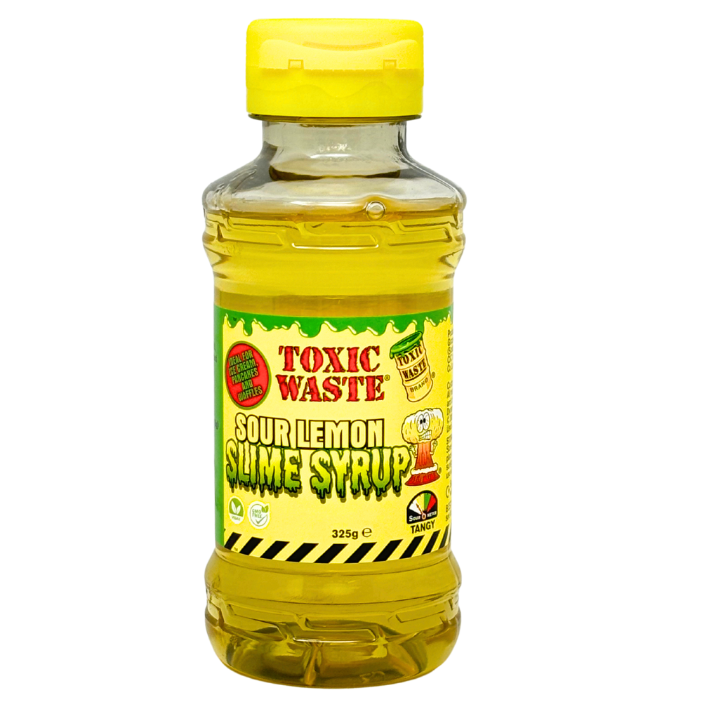 Toxic Waste Sour Lemon Slime Syrup - 325g - 6 Pack | iWholesaleCandy.ca