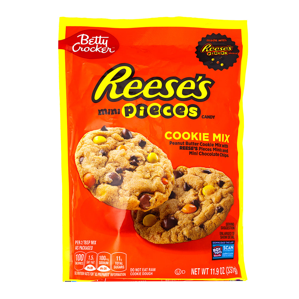 Betty Crocker Reese's Mini Pieces Cookie Mix 337g - 1 Pack ...