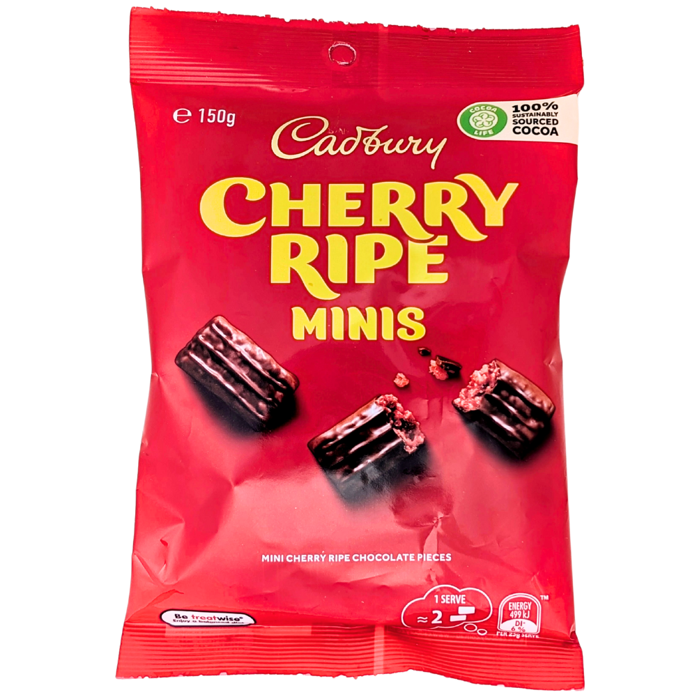 Cadbury Cherry Ripe Minis 150g (Australia) | iwholesale Candy ...