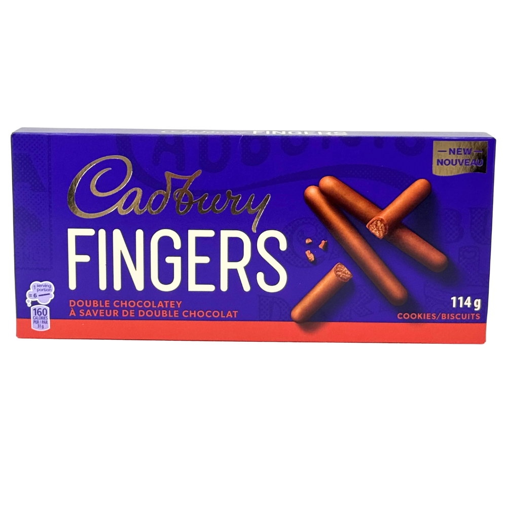 Cadbury Fingers Double Chocolate 114g - 12 Pack | iwholesale Candy ...