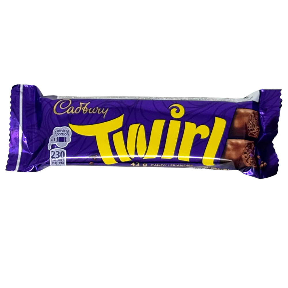 Cadbury Twirl 43g - 48 Pack | iwholesale Candy – iWholesaleCandy.ca