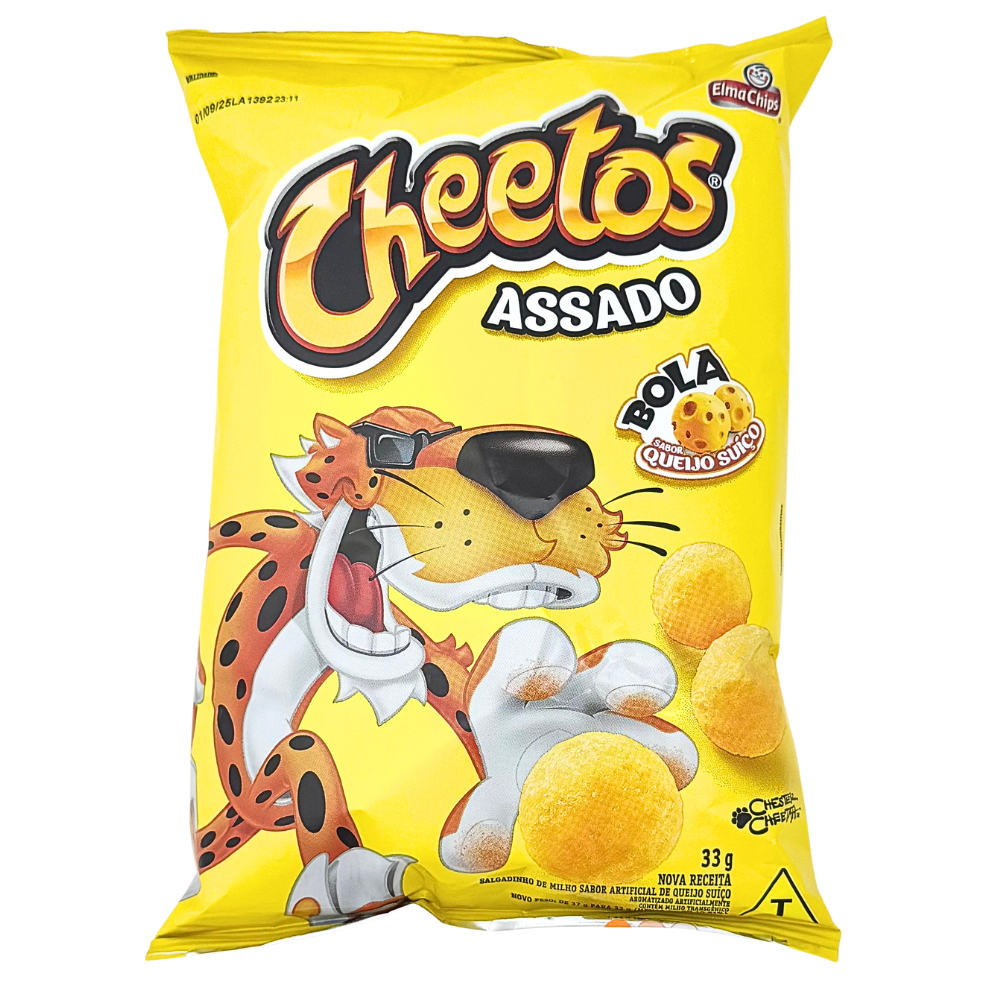 Cheetos Assado Bola 33g (Brazil) - 12 Pack | iwholesale Candy ...