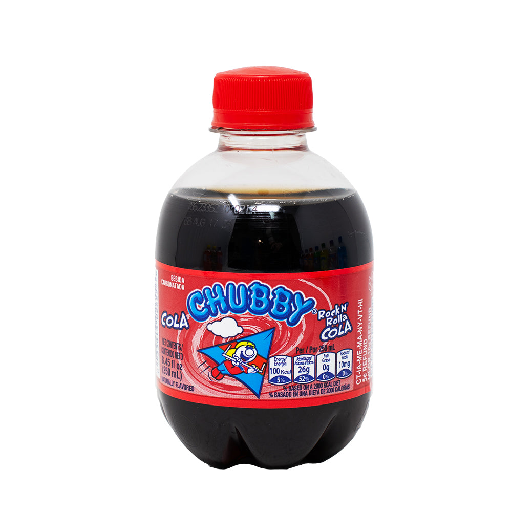 Chubby Cola Soda 250mL - 24 Pack – iWholesaleCandy.ca