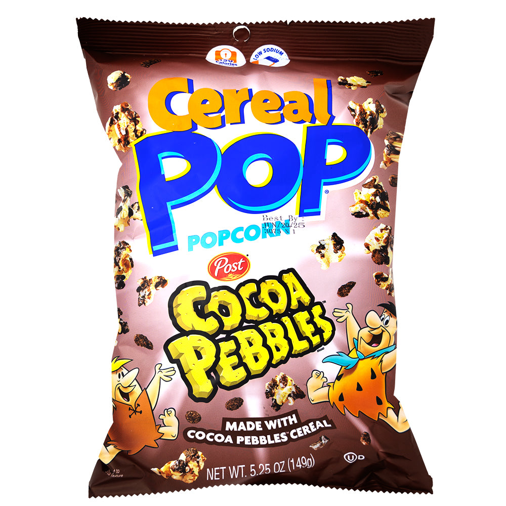 Candy Pop Cocoa Pebbles Popcorn 149g - 6 Pack | iWholesaleCandy.ca