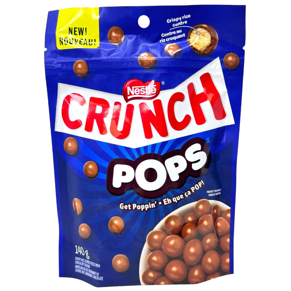 Crunch Pops 140g - 12 Pack | iWholesaleCandy.ca