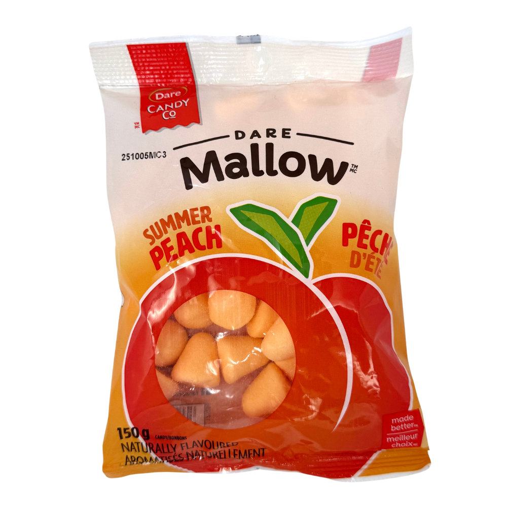 Dare Real Mallow Peach Marshmallows 150g - 12 Pack | iWholesale Candy ...