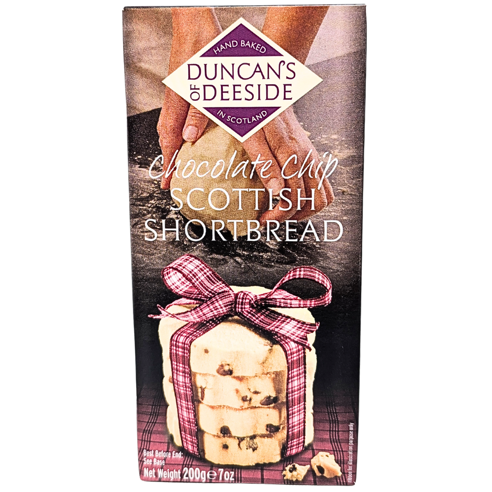 Duncan's Chocolate Chip Scottish Shortbread 12Pack | iwholesale Candy ...