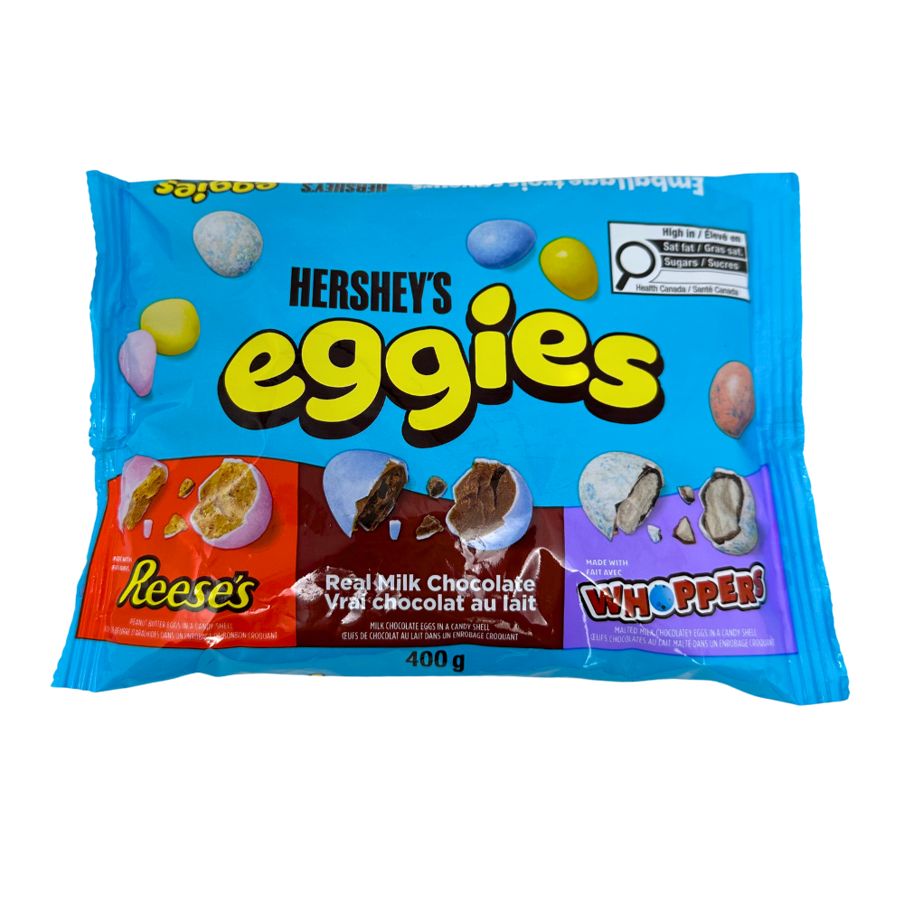 Hershey's Eggies Triple Flavour Fun Pack 400g | iwholesalecandy ...