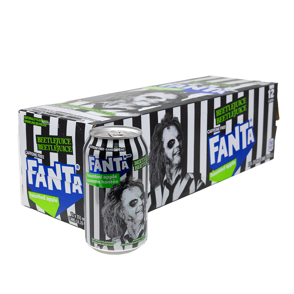 Fanta Haunted Apple Beetlejuice 355mL - 12 Pack | iWholesaleCandy.ca