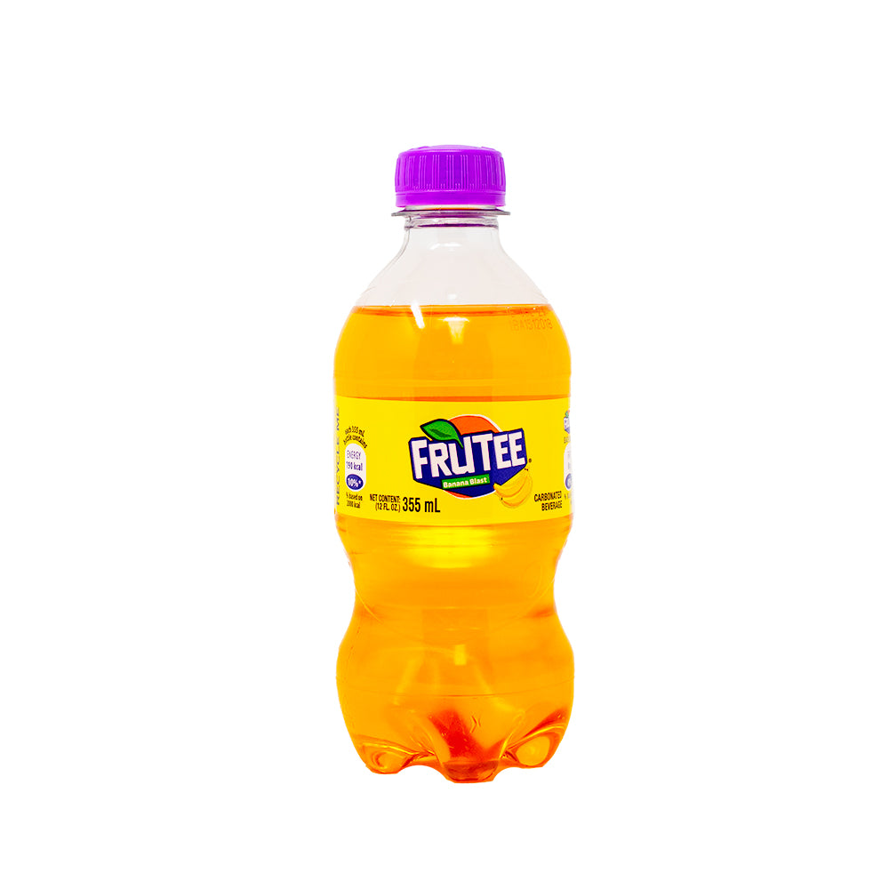 Frutee Banana Blast Soda (Barbados) 355mL - 24 Pack | iWholesaleCandy.ca