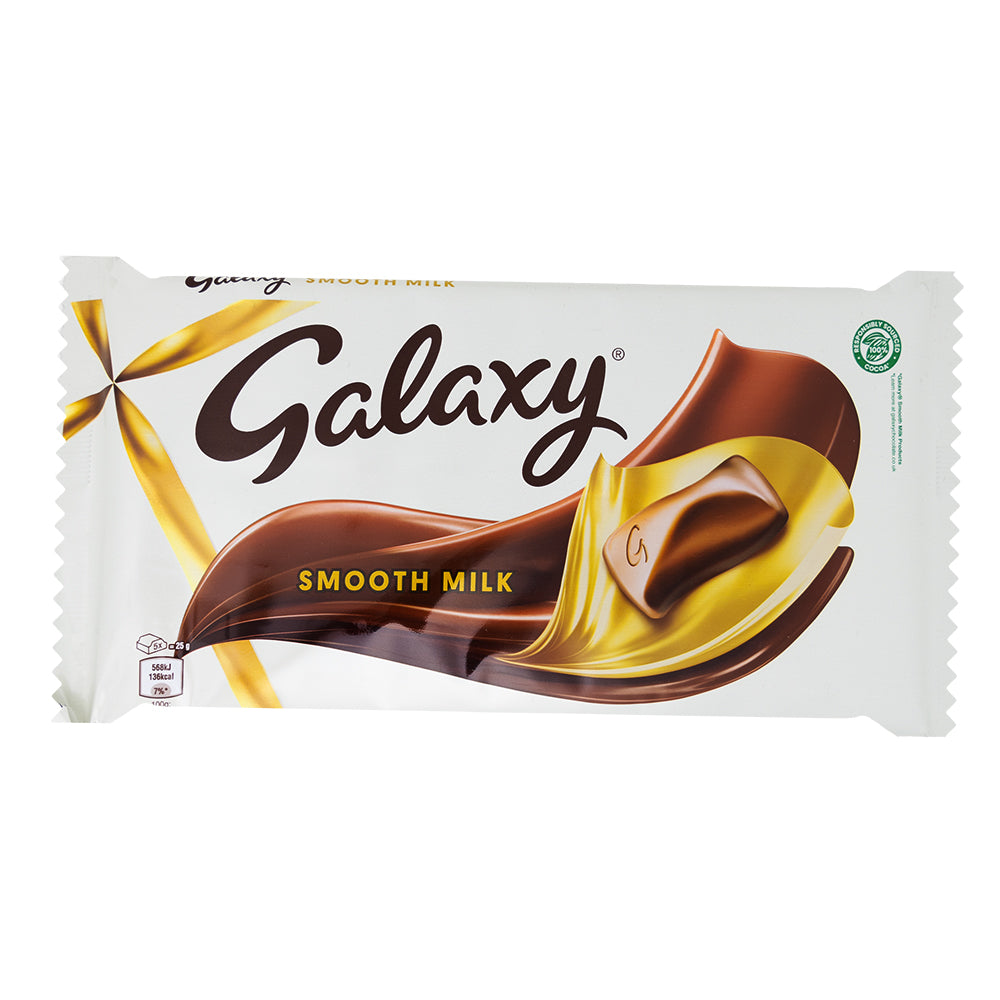 Galaxy Smooth Milk Giant Block 360g - 17 Pack | iWholesaleCandy.ca