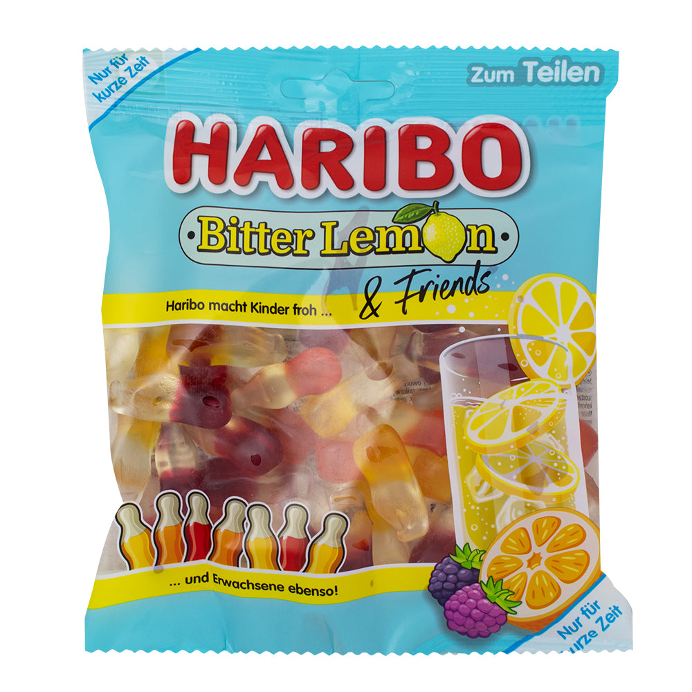 Haribo Bitter Lemon & Friends Gummies | iWholesaleCandy.ca