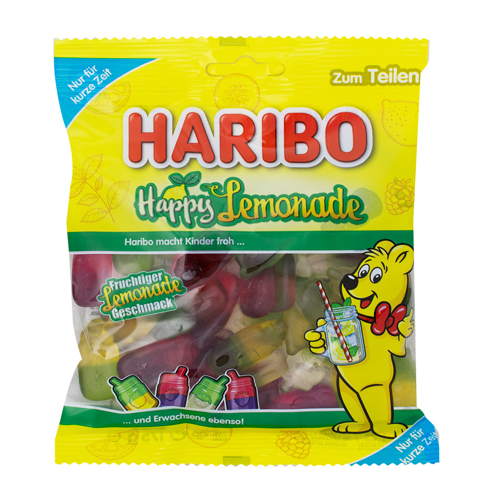 Haribo Happy Lemonade Gummies (Germany) | iWholesaleCandy.ca