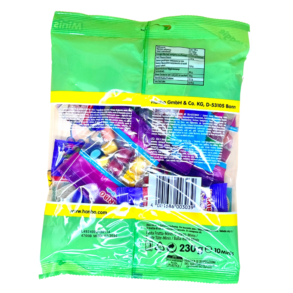 Haribo Knallbunt Bang Bundle Minis 230g - 16 Pack | iwholesale Candy ...