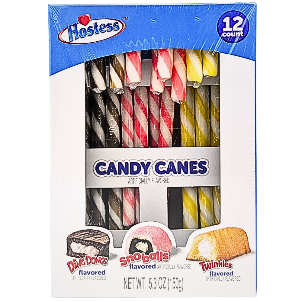 Hostess Assorted Candy Canes 5.30oz - 24 Pack | iwholesale Candy ...