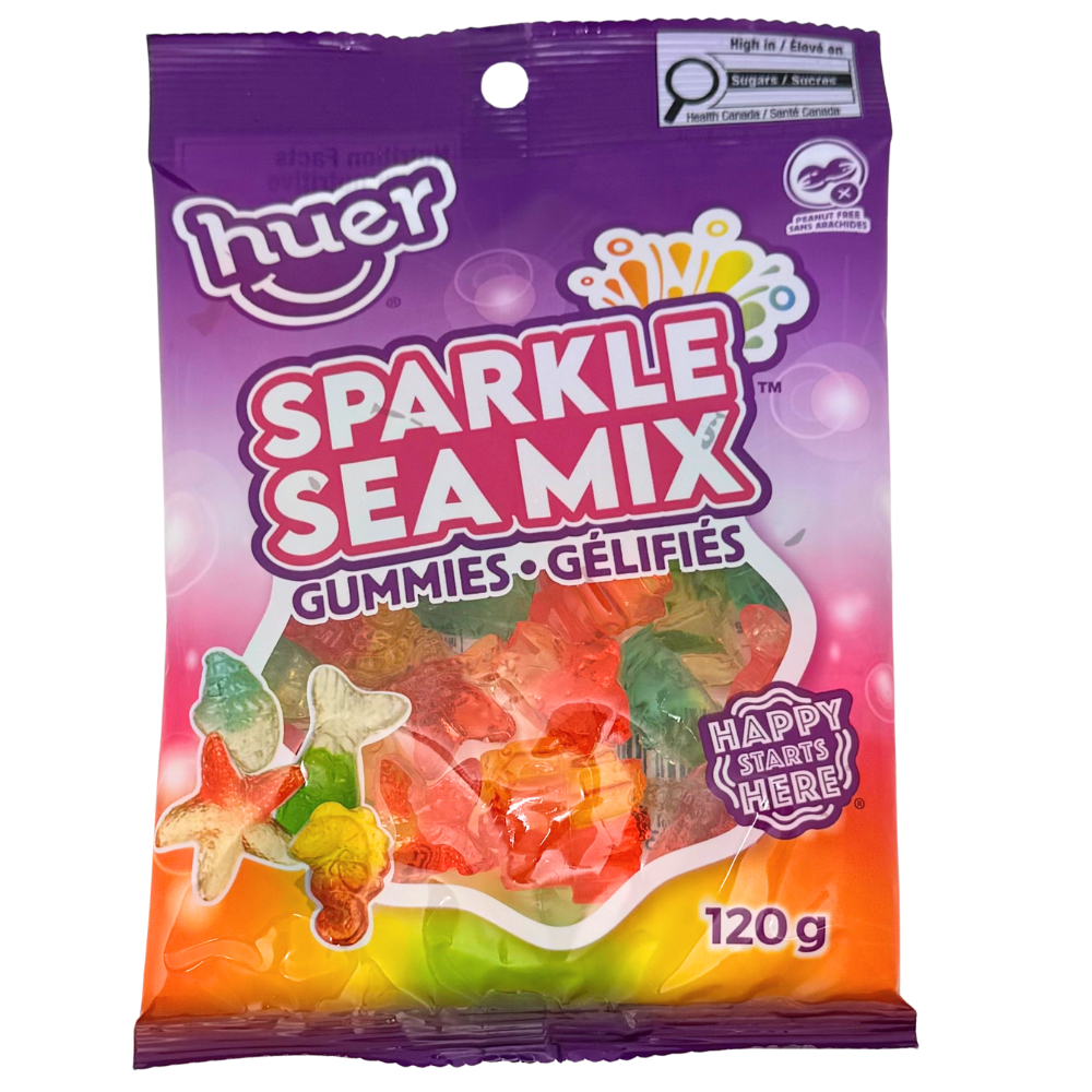 Huer Sparkle Sea Mix 120g - 15 Pack | iwholesale Candy – iWholesaleCandy.ca