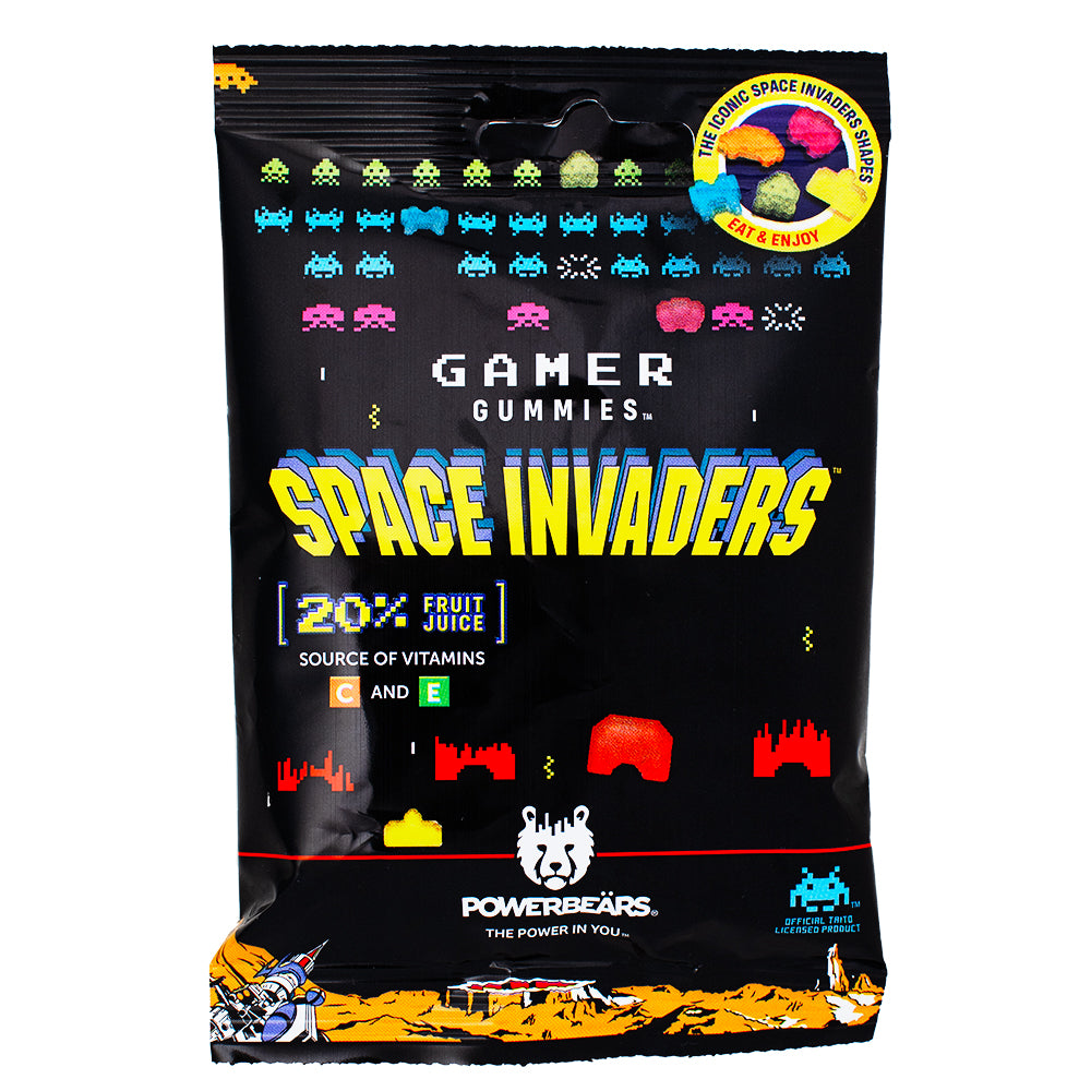Gamer Gummies Space Invaders 50g - 40 Pack | iWholesalecandy.ca ...