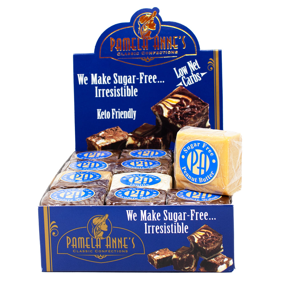 Pamela Anne's Sugar Free Fudge 2oz - 24 Pack | iWholesaleCandy.ca