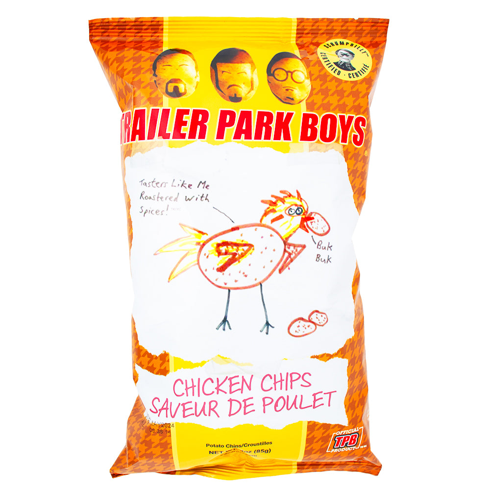 Trailer Park Boys Chicken Strips 3.0oz - 24 Pack | iWholesalecandy.ca ...