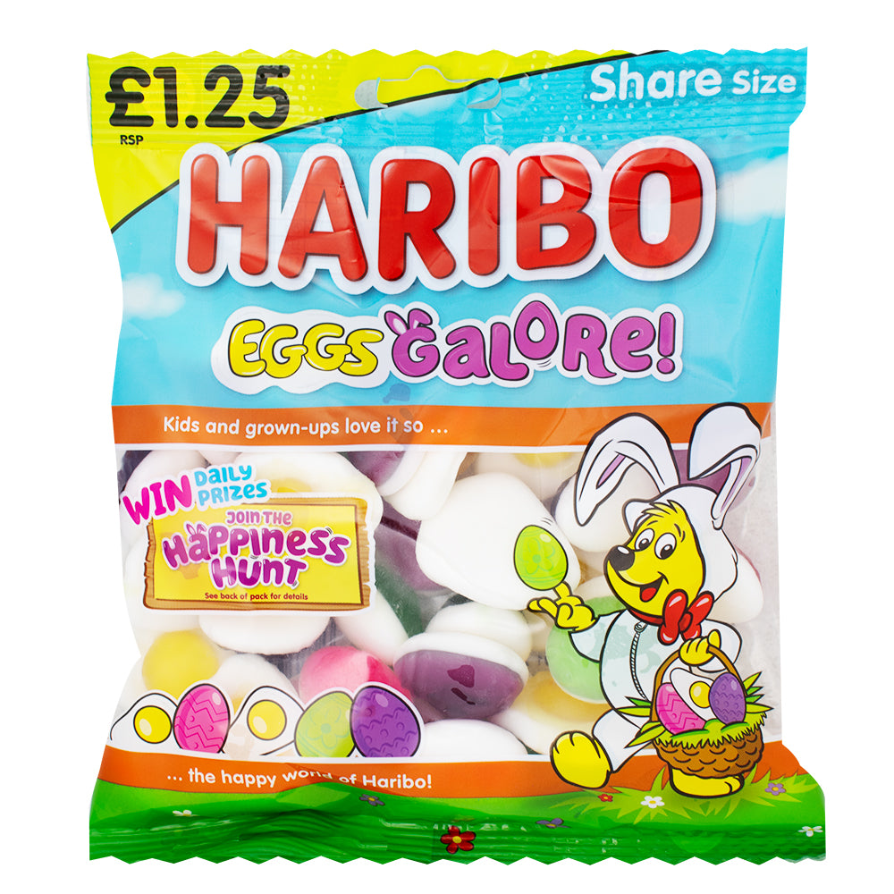 Haribo Easter Eggs Galore 140g - 12 Pack | iWholesaleCandy.ca