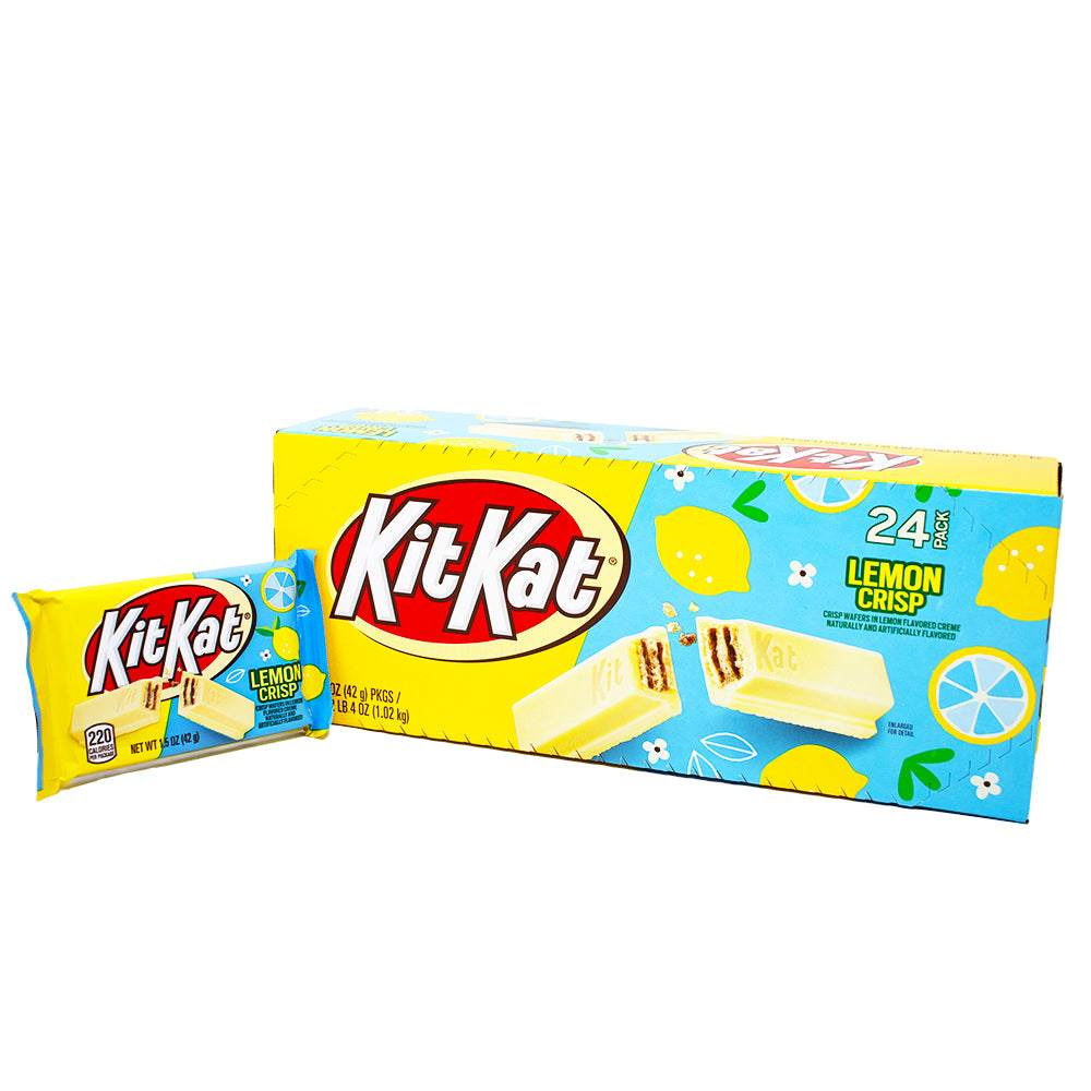 Kit Kat Lemon White Creme 1.5oz - 24 Pack | iWholesale Candy ...