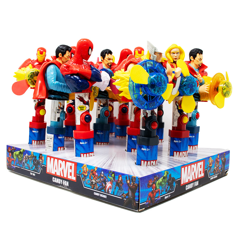 CandyRific Marvel Heroes .53oz - 12 Pack | iWholesaleCandy.ca