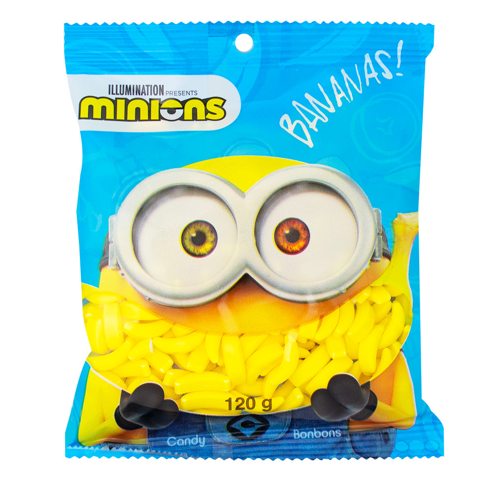 Minions Banana Candy 120g - 24 pack | iWholesaleCandy.ca