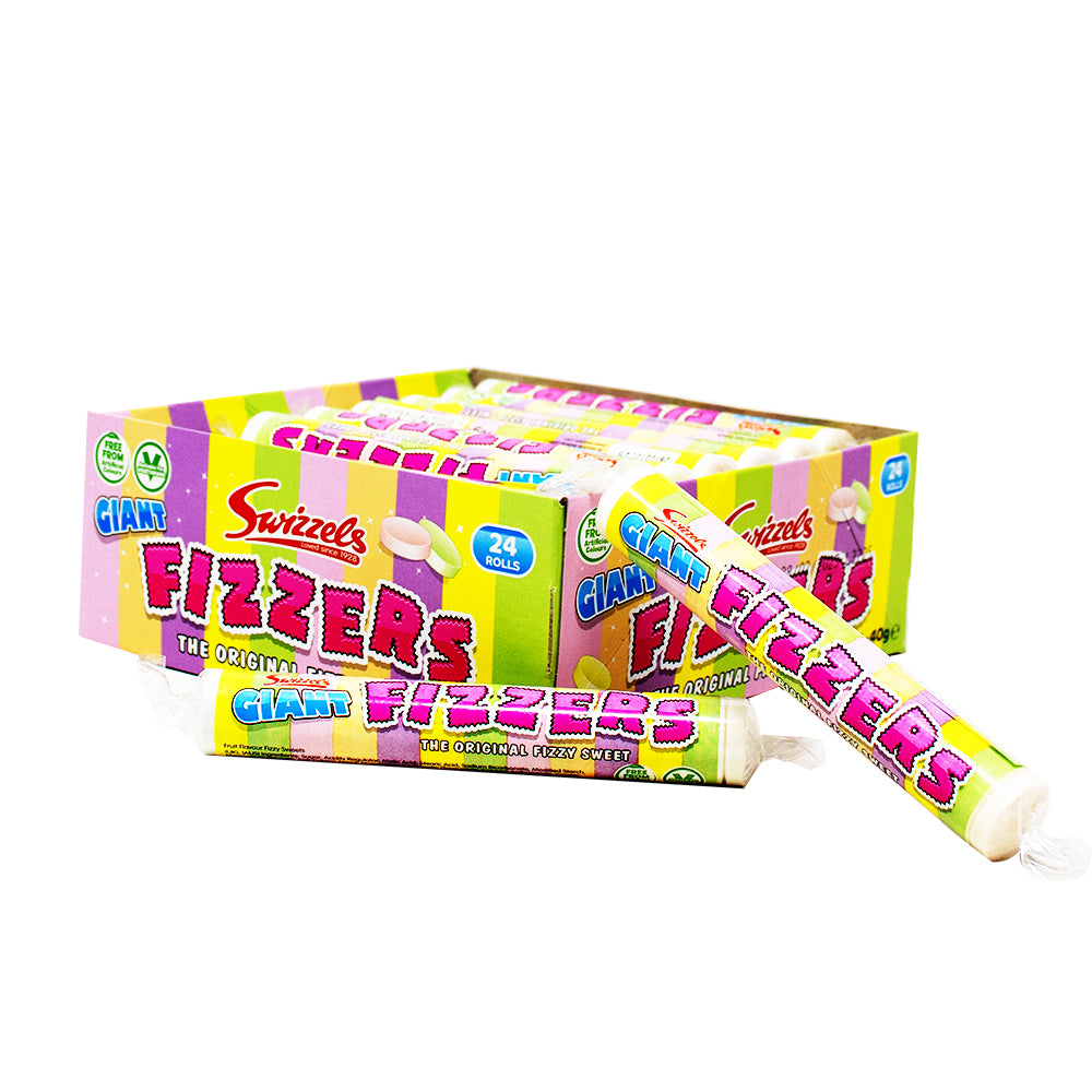 Swizzel's Giant Fizzers 40g (UK) - 24 Pack – iWholesaleCandy.ca