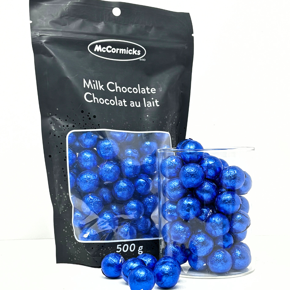 McCormicks Roy Blue Chocolate Balls - 500g - 1 Bag | iwholesale Candy ...