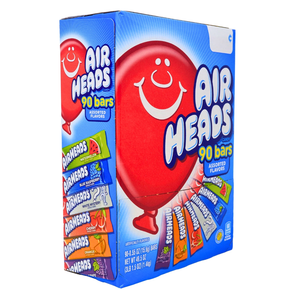 Airheads 90 Bars Variety Pack | iWholesaleCandy.ca