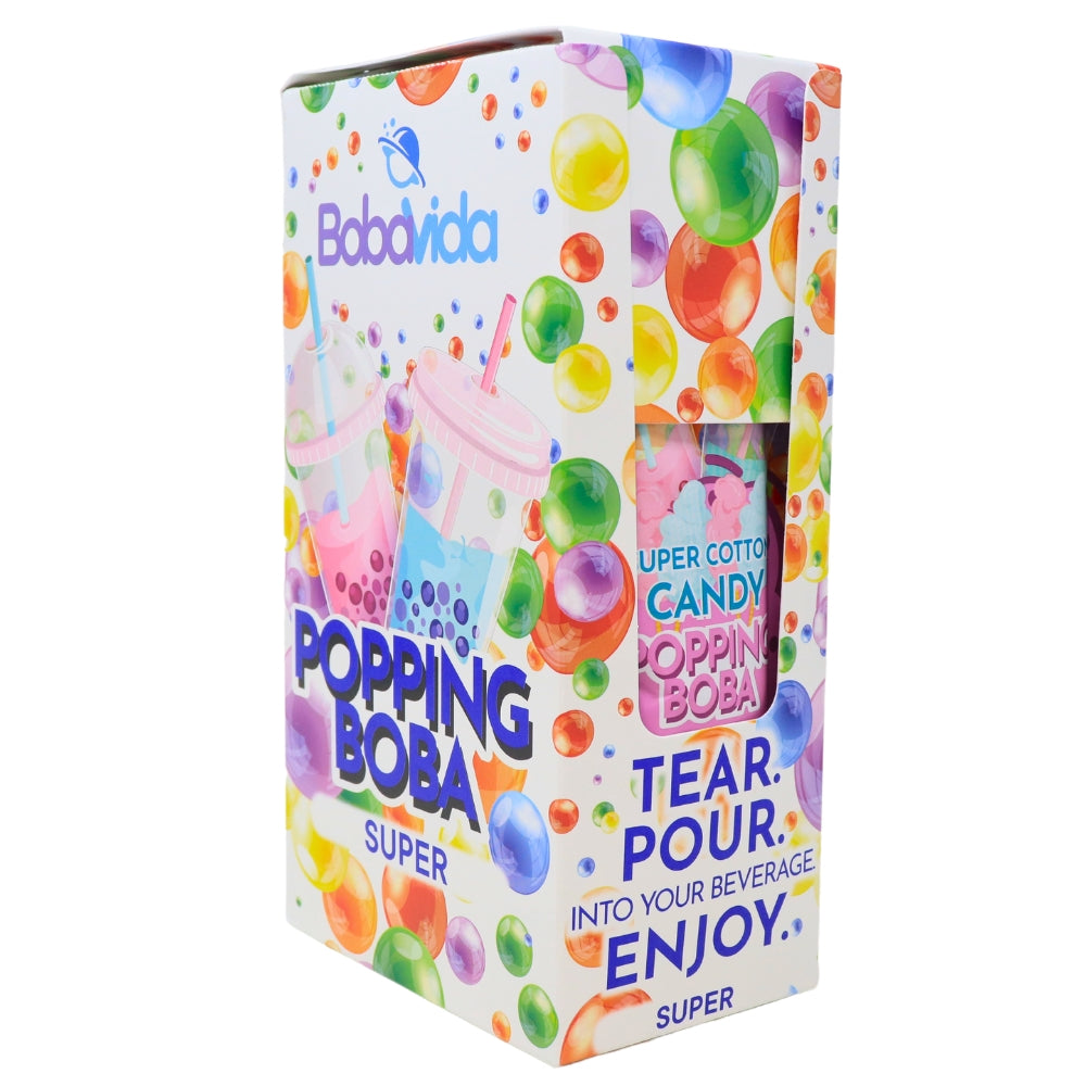 Boba Vida Cotton Candy Popping Boba Pearls | iWholesaleCandy.ca
