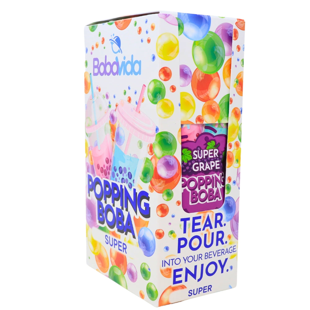 Boba Vida Super Grape Popping Boba Pearls | iWholesaleCandy ...