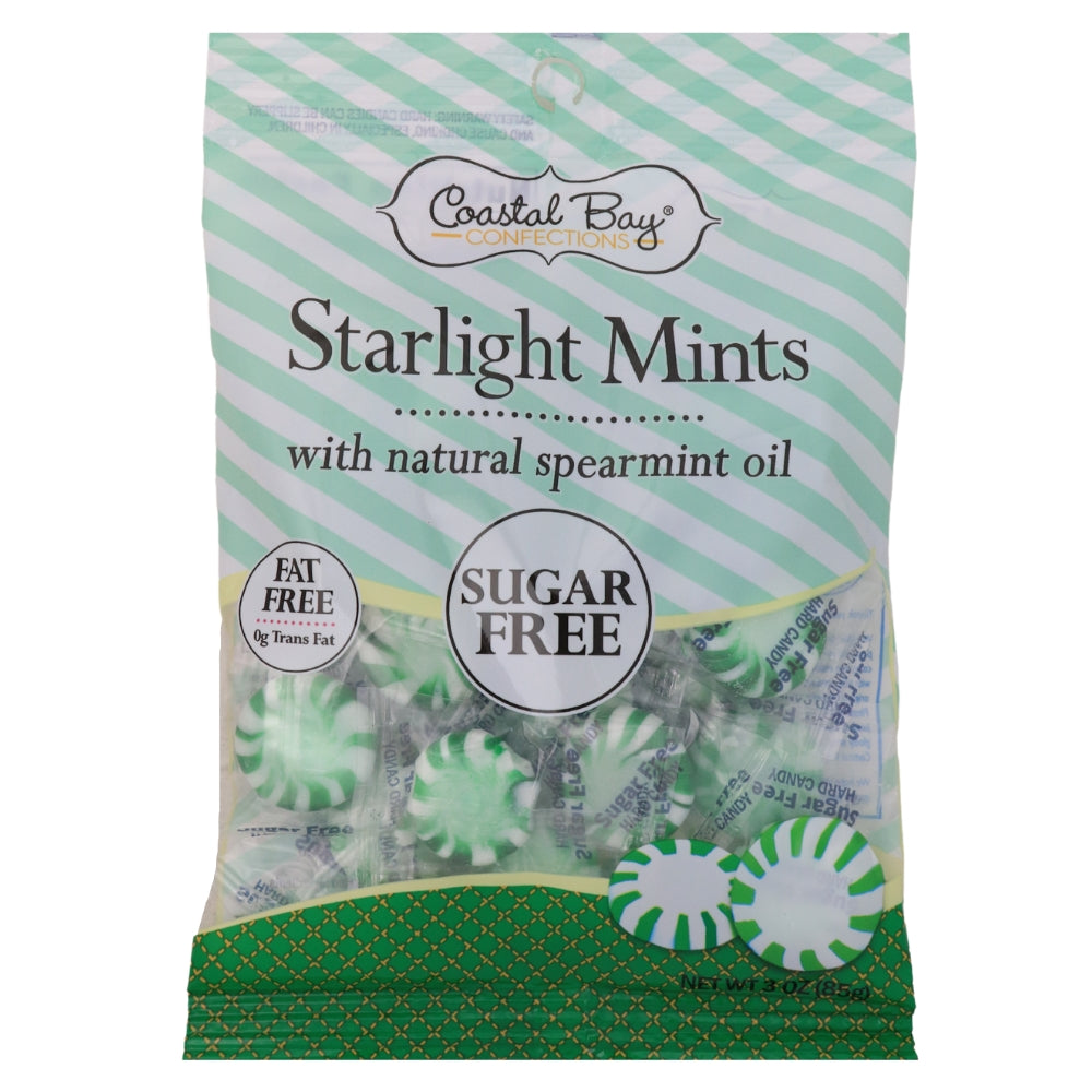 Coastal Bay Sugar Free Starlight Mints 3oz - 24 Pack | iWholesaleCandy.ca
