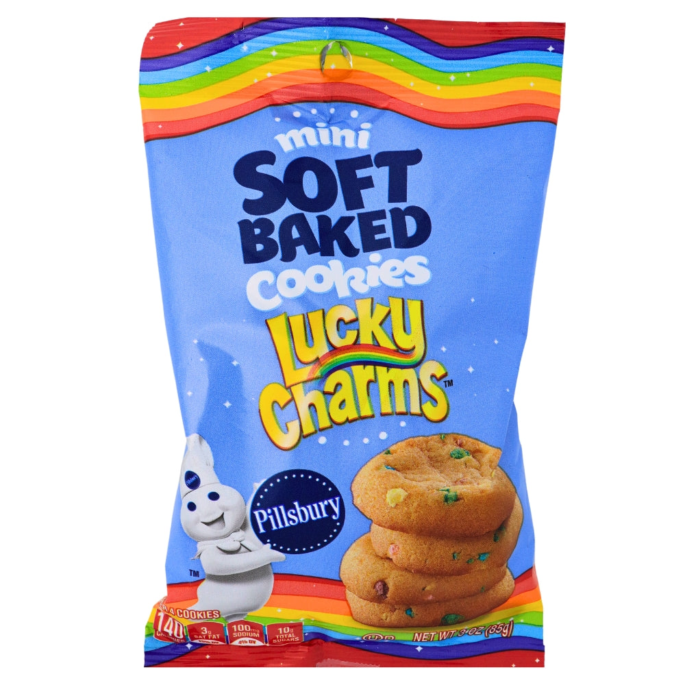 Pillsbury Mini Soft Baked Cookies Lucky Charms 6 PK | iWholesaleCandy.ca