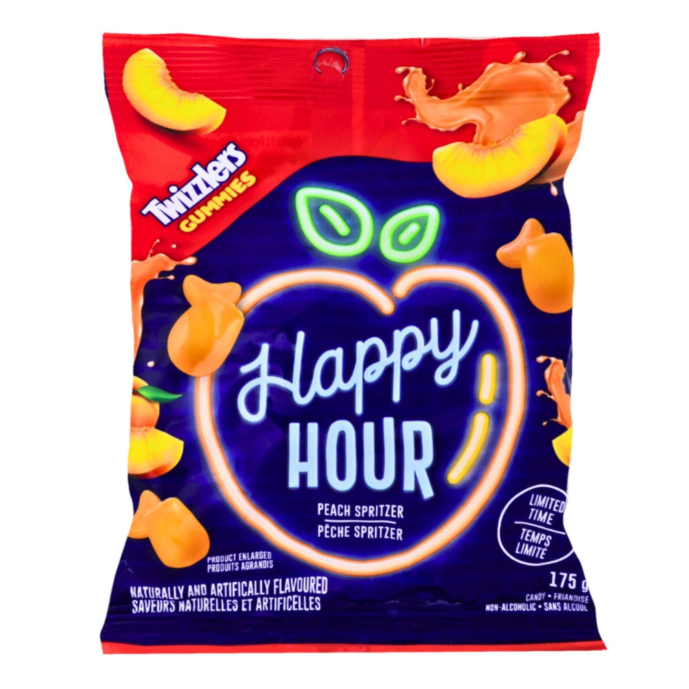 Twizzlers Happy Hour Gummies Peach Spritzer 10 Pack | iWholesaleCandy.ca