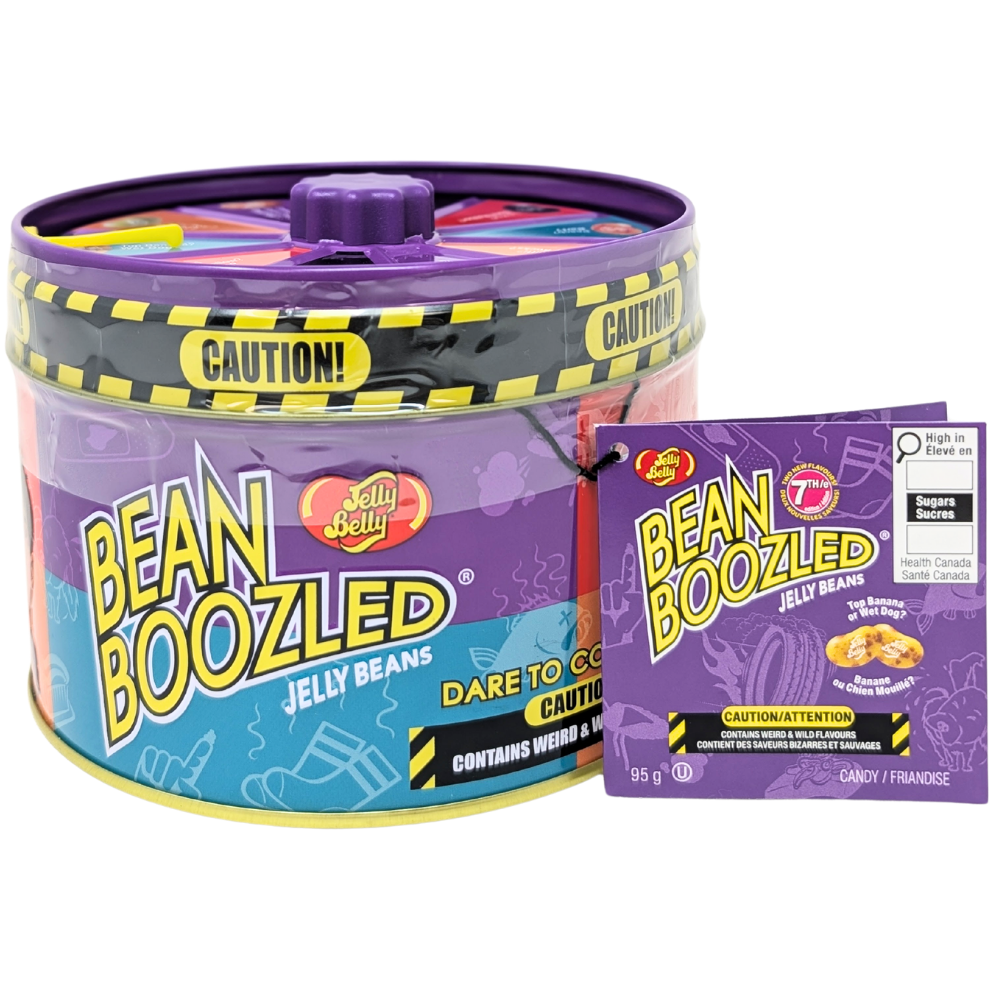 Jelly Belly Bean Boozled Jumbo Spinner 95g - 8 Pack | iwholesale Candy ...