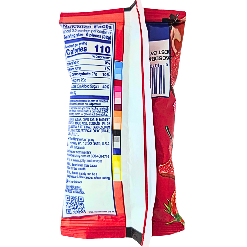 Jolly Rancher Sour Gummies Awesome Reds - 3.87oz | iwholesale Candy ...