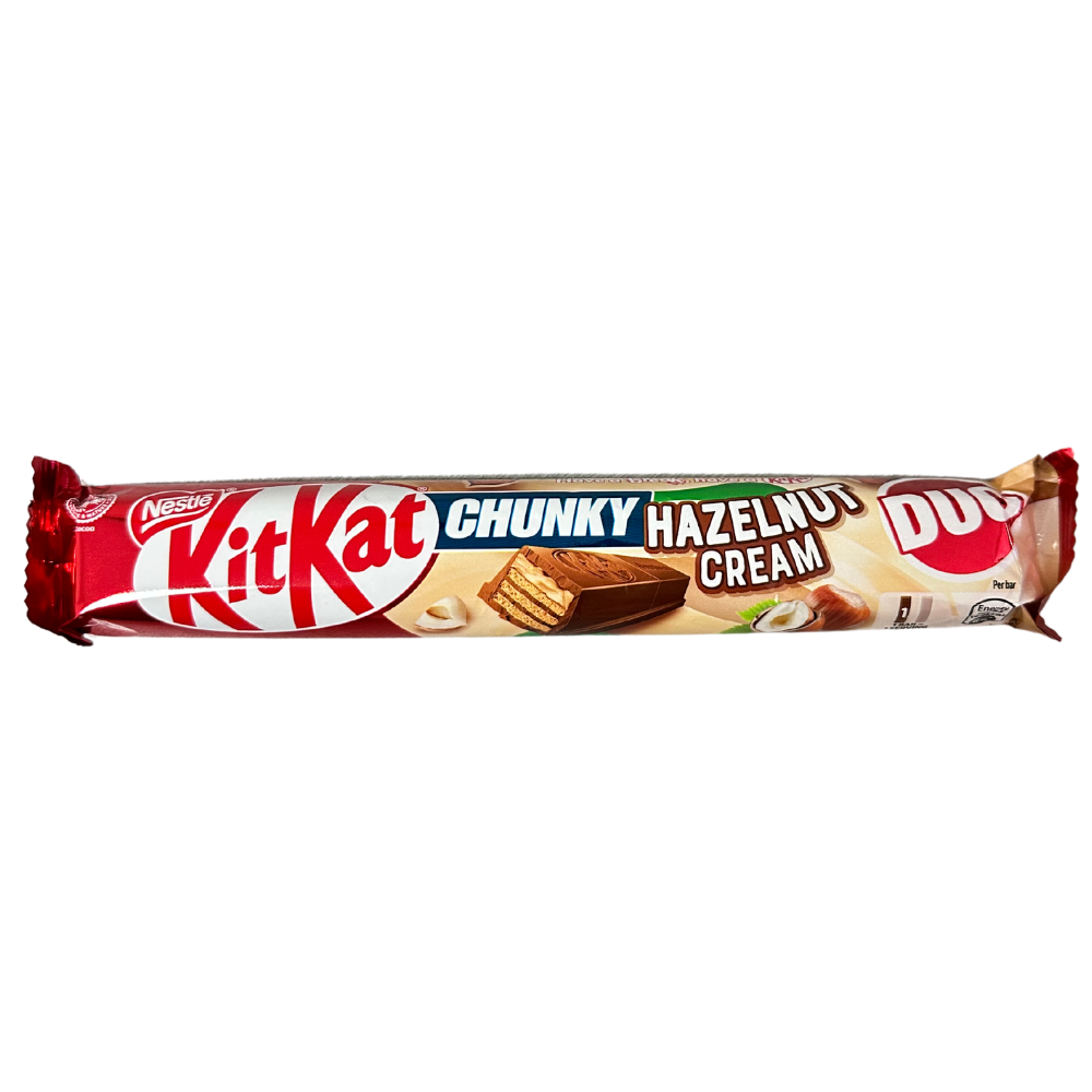 Kit Kat Chunky Hazelnut Cream DUO 68g (UK) - 24 Pack | iwholesale Candy ...
