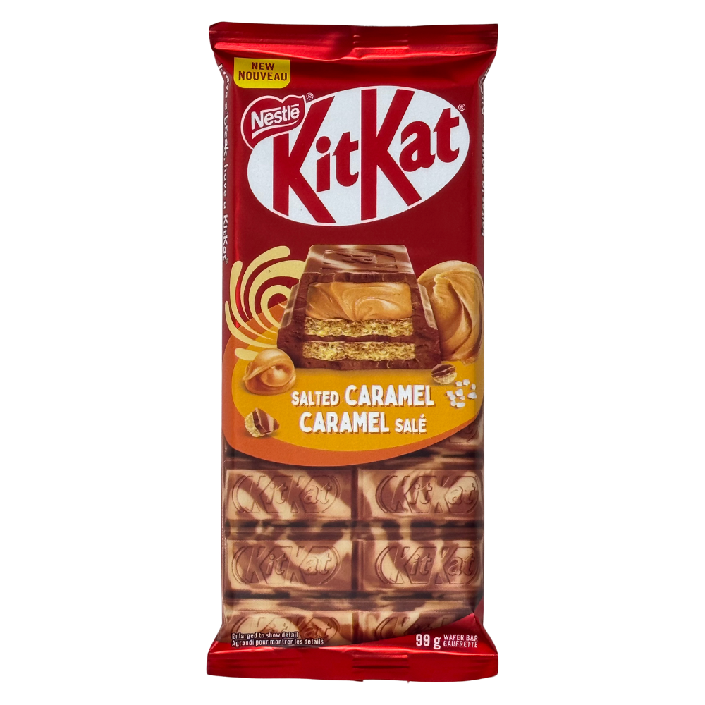 Kit Kat Tablet Salted Caramel 99g - 15 Pack | iwholesale Candy – iWholesaleCandy.ca