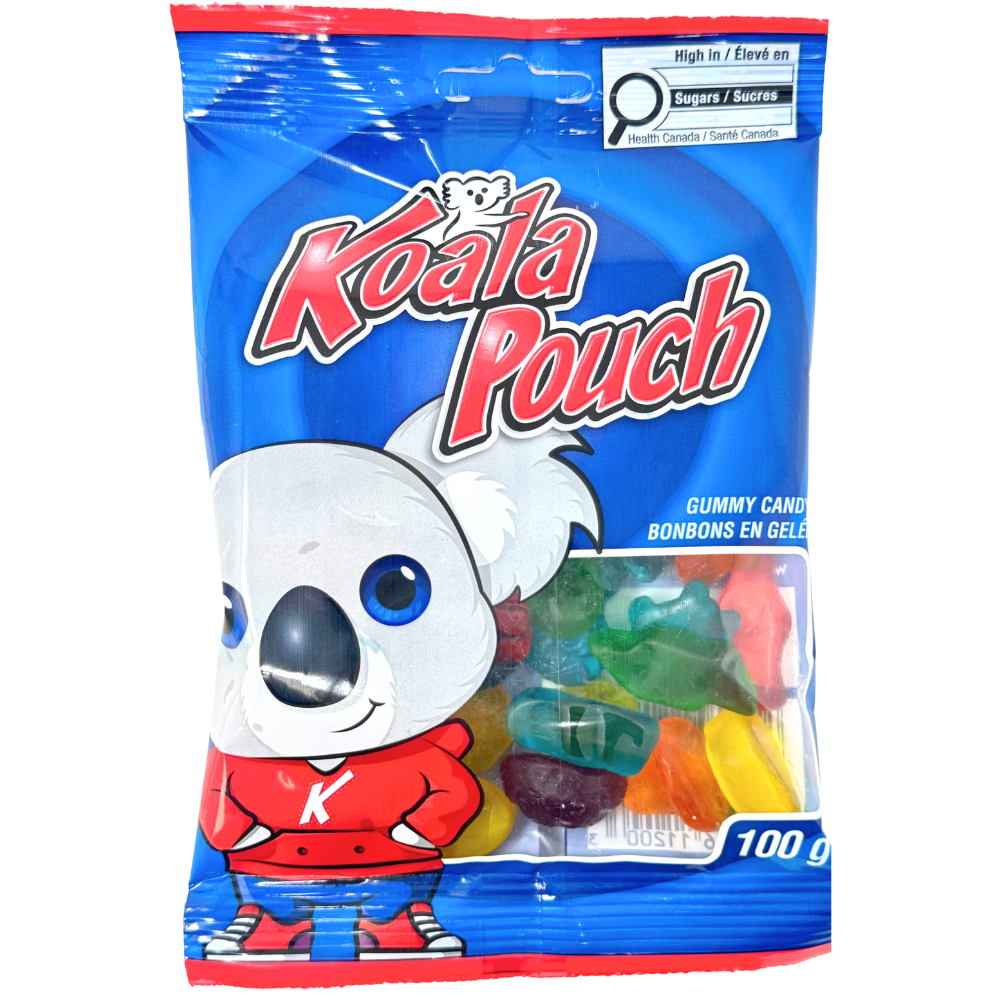 Koala Pouch Gummy 100g - 12 Pouch | iwholesale Candy – iWholesaleCandy.ca